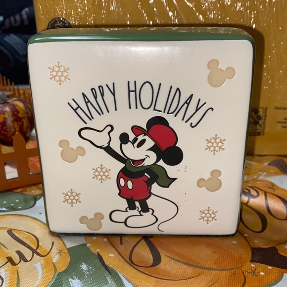 Disney | Holiday | Rae Dunn Disney Festive Mickey Mouse Holiday Decor ...
